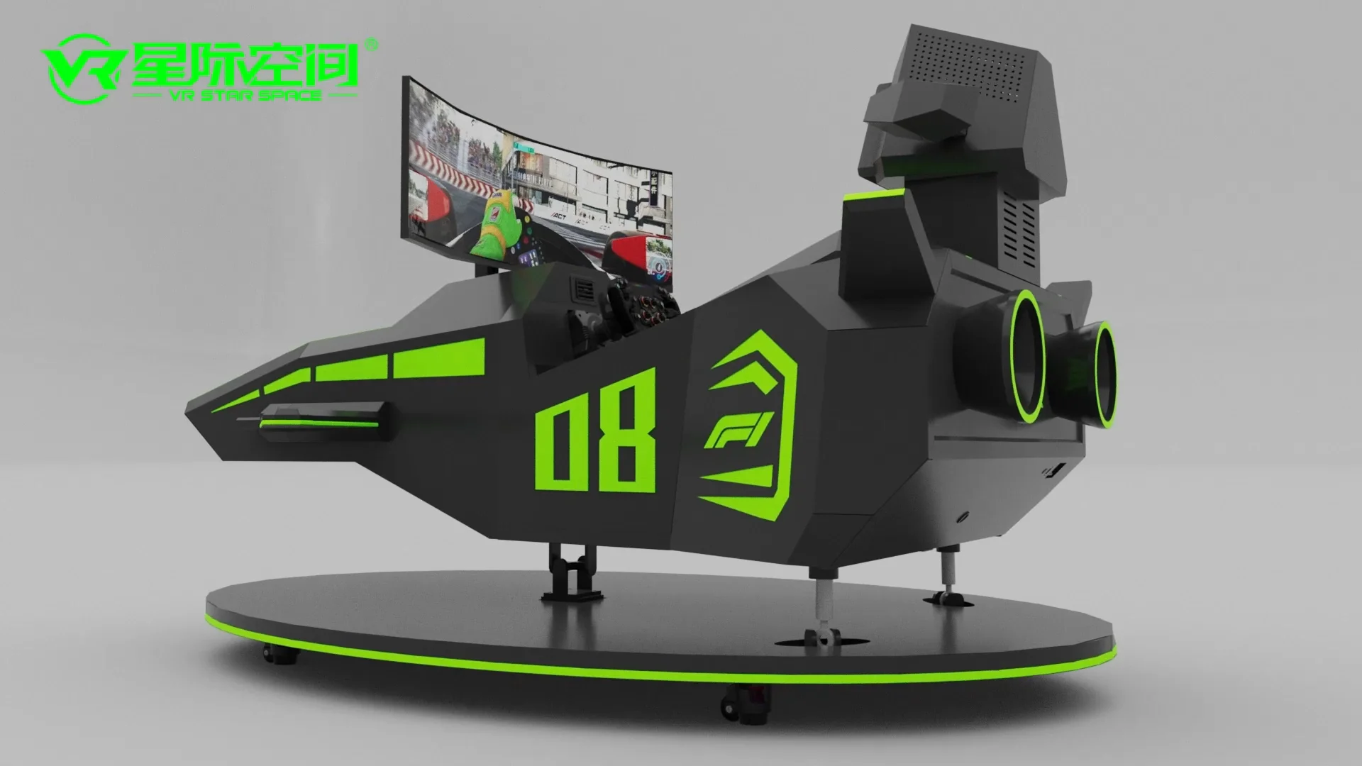 Speeding F1 Car Top Of The Line Driving Control System 9d Vr Racing ...