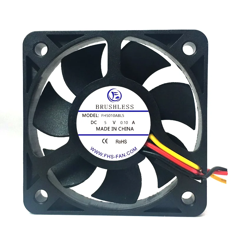 5010 2inch 50x50x10mm 5v 12v 24v 50mm Axial Fan Motor Dc Brushless Air Cooling Fan - Buy 5010 ...