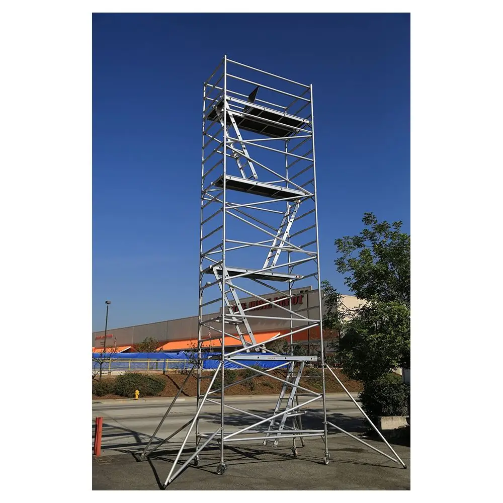 Steel Metal Ladder Extendable Scaffolding Scaffolding For Construction ...