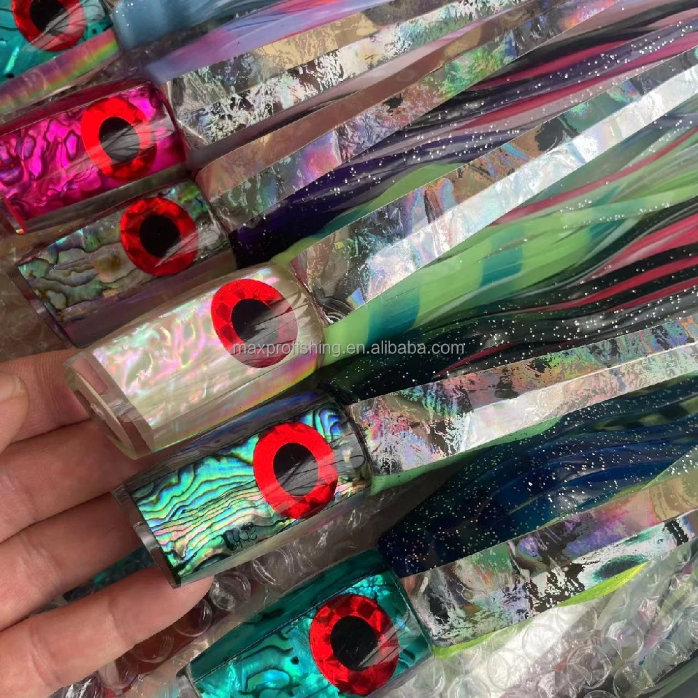 Skirted Keel Weighted Marlin Big Game Trolling Wings Lures