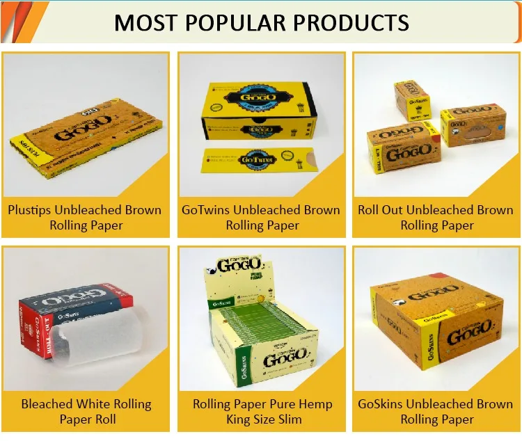 High Quality Captain Gogo Bleached Rolling Paper At Best Wholesale ...