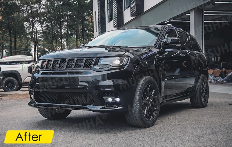MUSUHA Black Priming Body Kit for 2014-2020 Jeep Grand Cherokee SRT & ODM