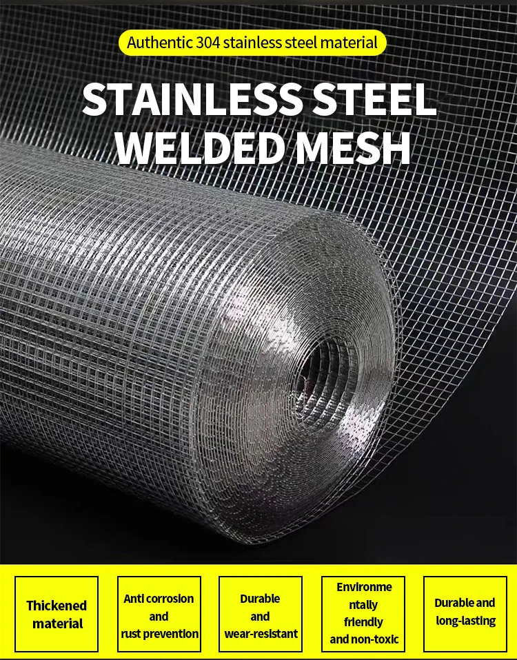 Galvanized Welded Mesh/welded Wire Mesh Panel/welded Mesh Roll - Buy ...
