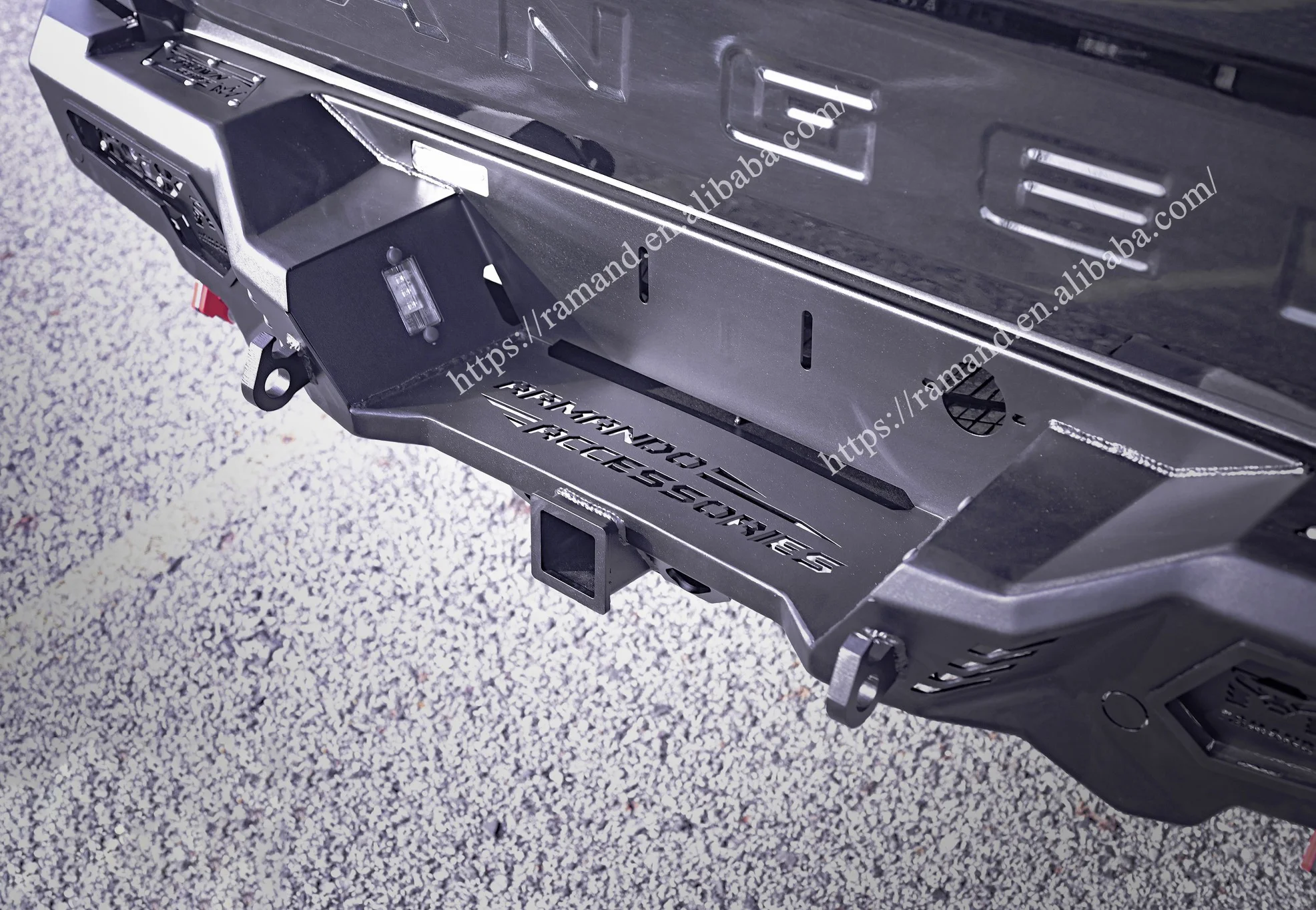 Armando Hilux Revo Steel Rear Bumper Bar Steel Rear Bumper For Revo ...