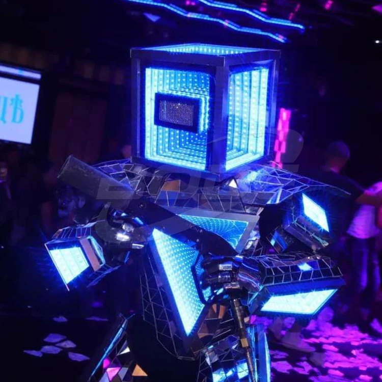 Robot De Luces Para Fiestas - Robot LED Para DJ Y Zancos