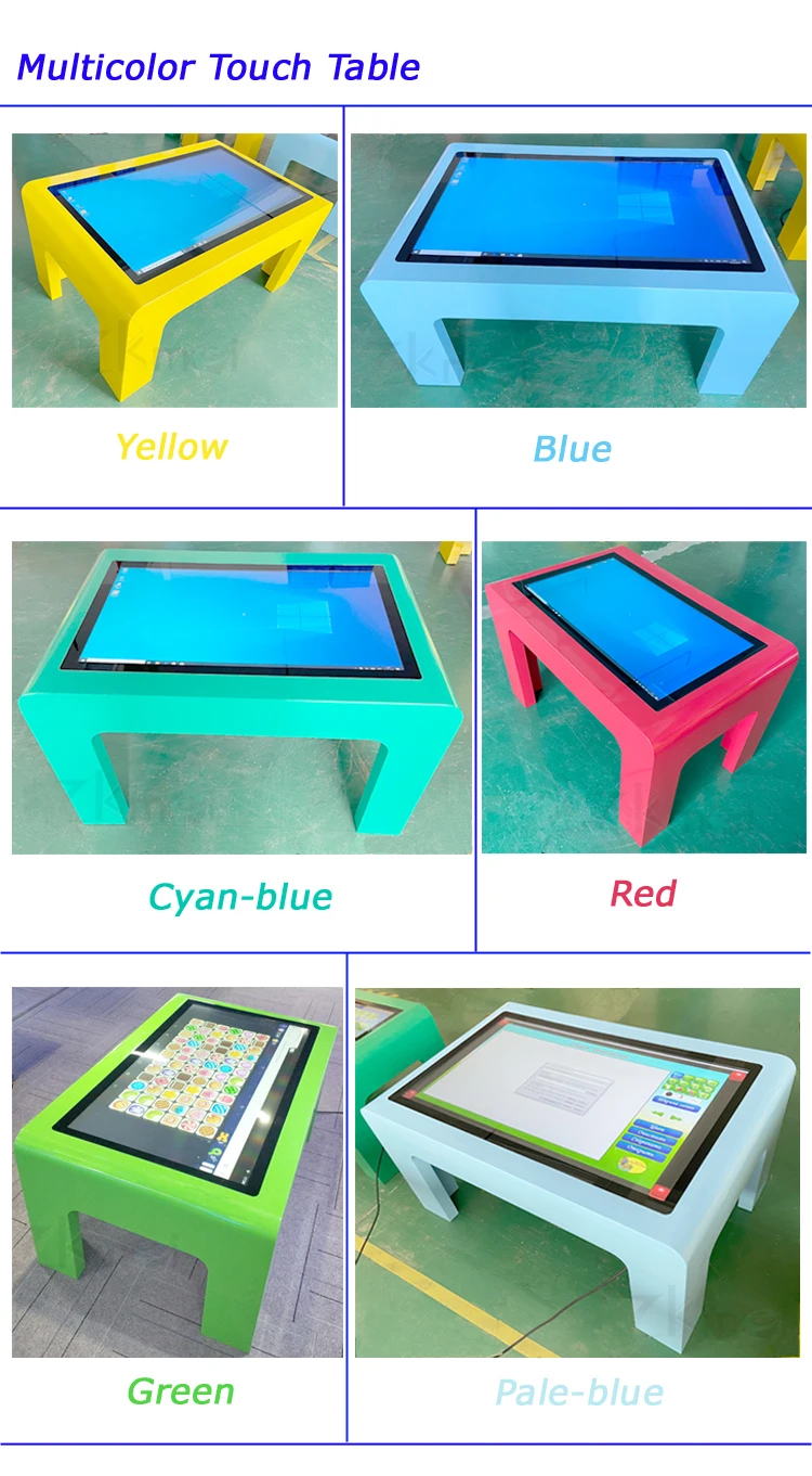 Smart Touch Table Interactive Touch Screen Table Board Games For Kids ...