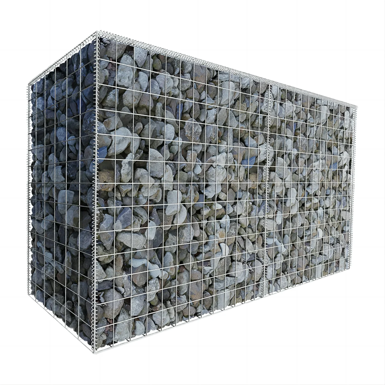 Gabion Wire Mesh Box Pvc Coated Gabion Walls Gabions For Stones - Buy ...