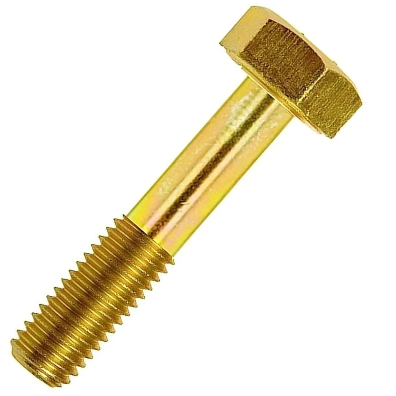 Fine Thread Class 10.9 Yellow Zinc Finish Stainless Steel Hex Bolts M12 ...