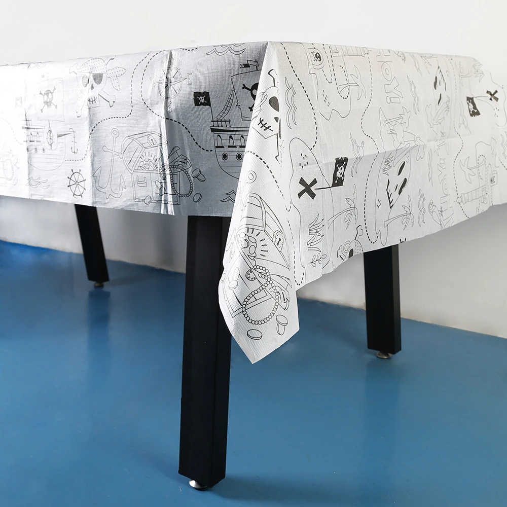 Coloring Tablecover Painting Paper Pvc Tablecloth Drawing Table Cloth ...