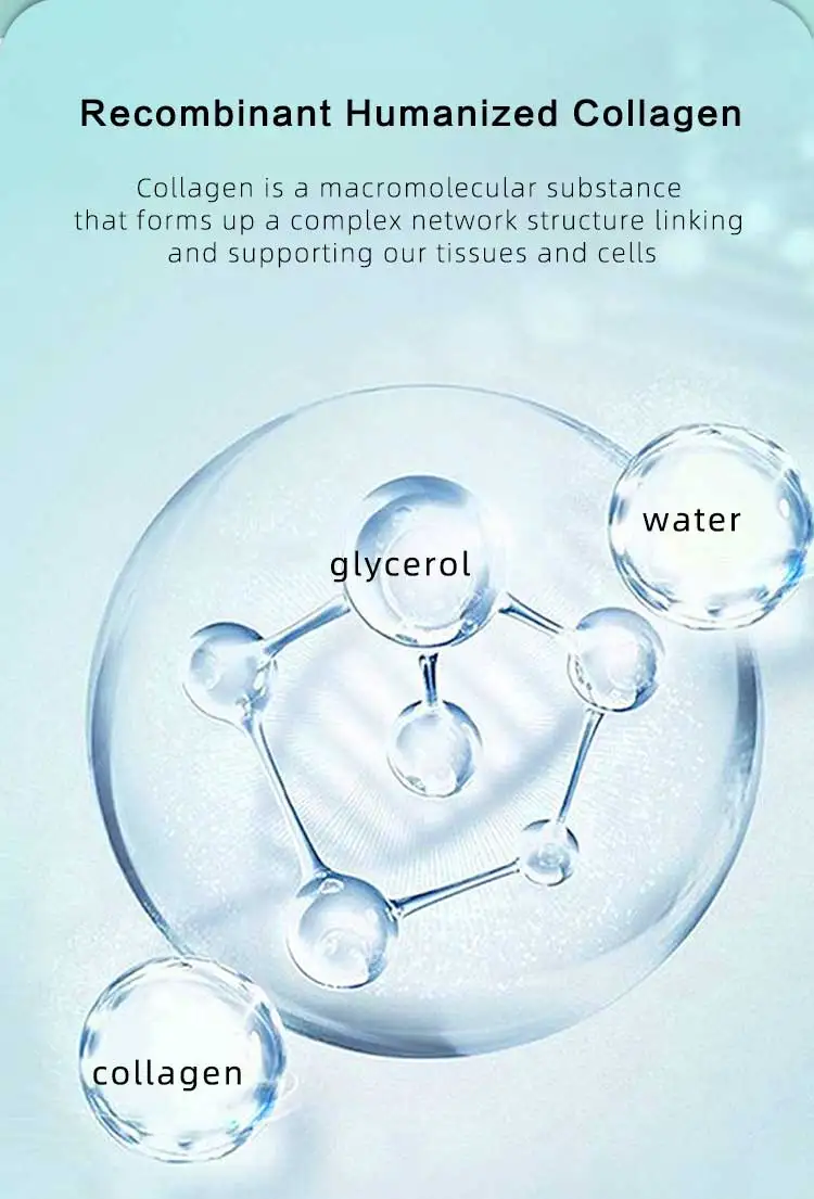 Collagen Soothing Gel Repair Sun Damage Recombinant Human Collagen ...