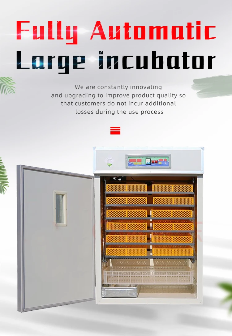 Automatic Computer Control Incubator For 1056 Chicken Eggs & Poultry ...