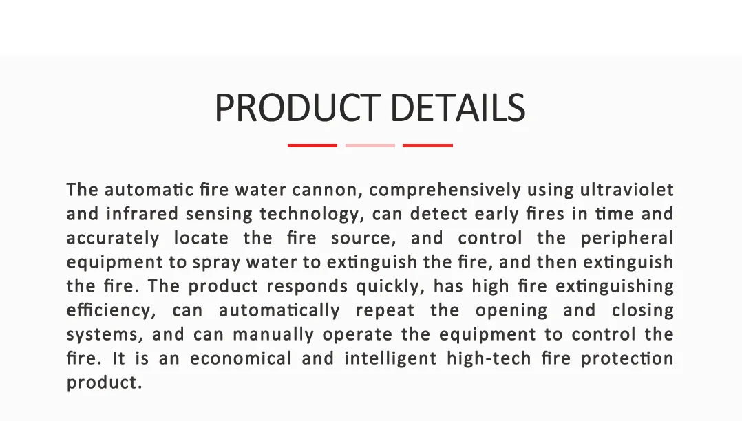 Tanda Wcr-20 Automatic Water Cannons Fire Fighting Monitor Jet Hydrants ...