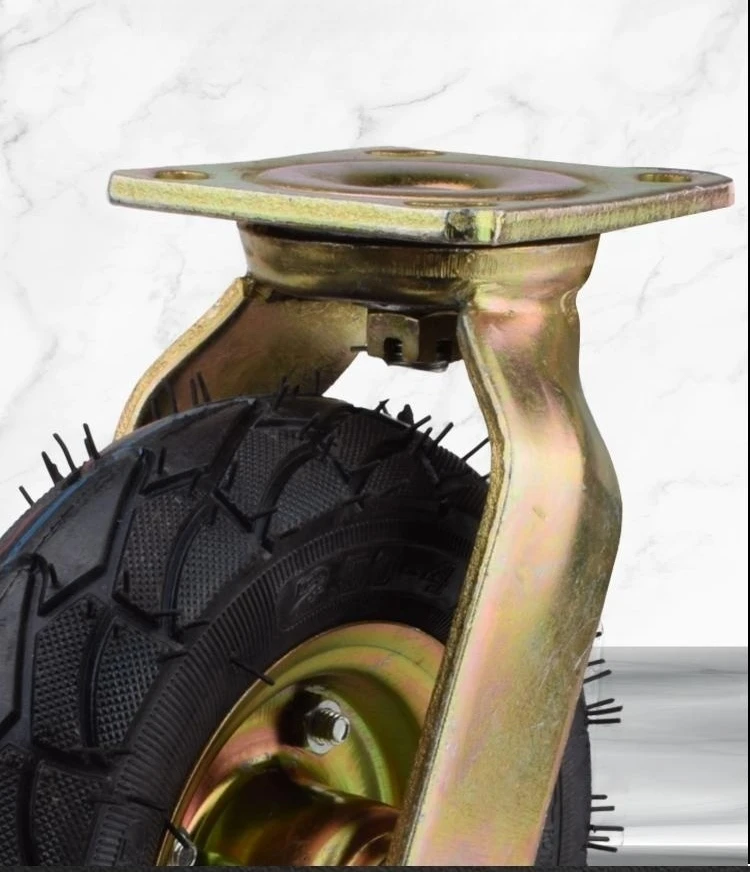 Rueda de goma neumática 2,50-4 neumático de goma inflable 8 pulgadas ...