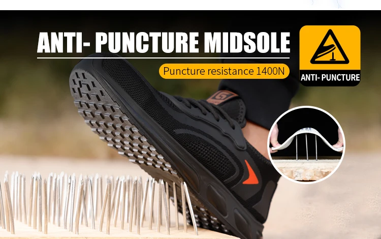 GUYISA Insulation 10KV Safety Shoes - Smash-Proof & Puncture-proof