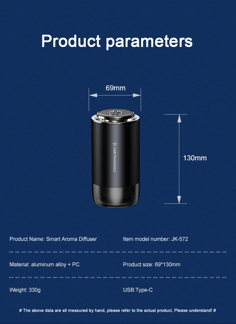2025 Smart AI Car Fragrance Diffuser - Portable & Efficient
