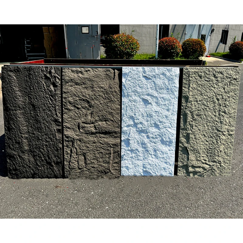 Exterior Fireproof Pu Faux Stone Wall Panels Pu Stone Skin Pu Stone ...
