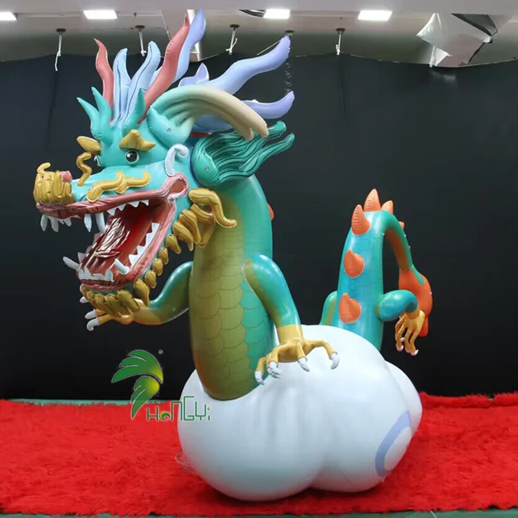 Realistic Inflatable Cloud Dragon Advertising Air Mascot Inflatable ...