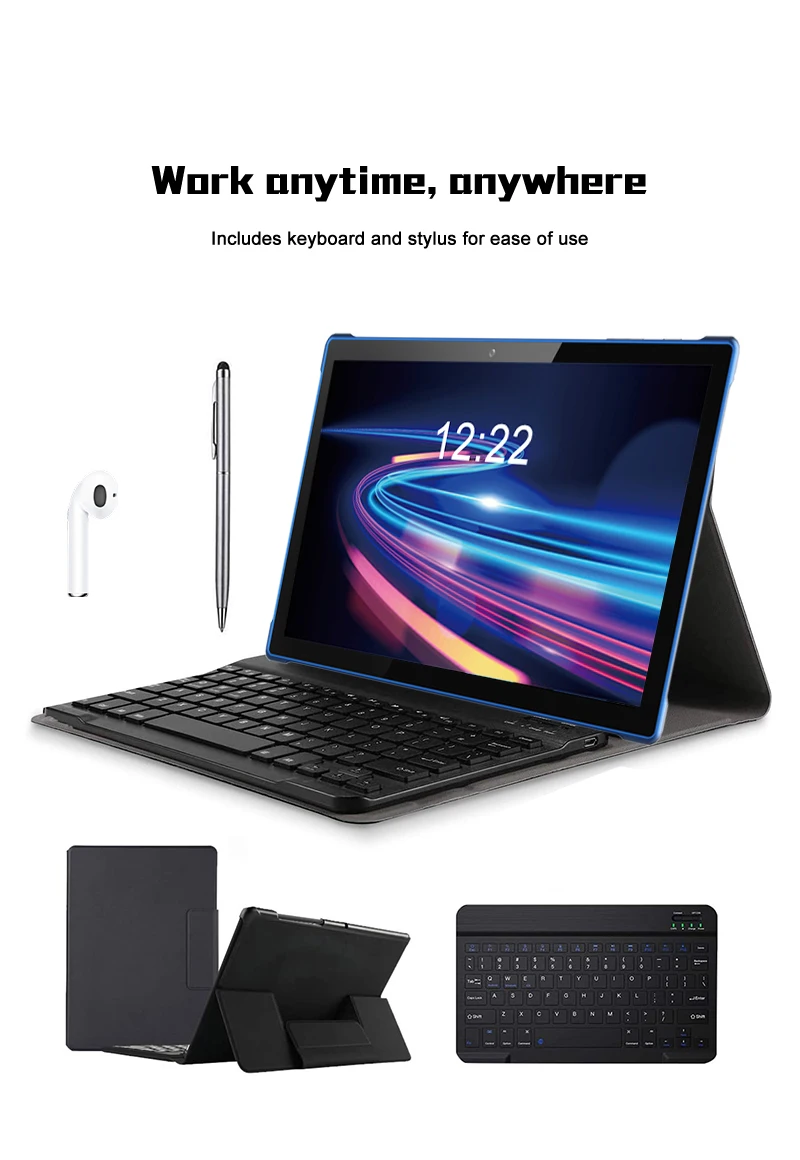 New Arrival High Quality Wifi 10 Inch Ips Tablet Pc 2 In 1 Android 5.0 ...