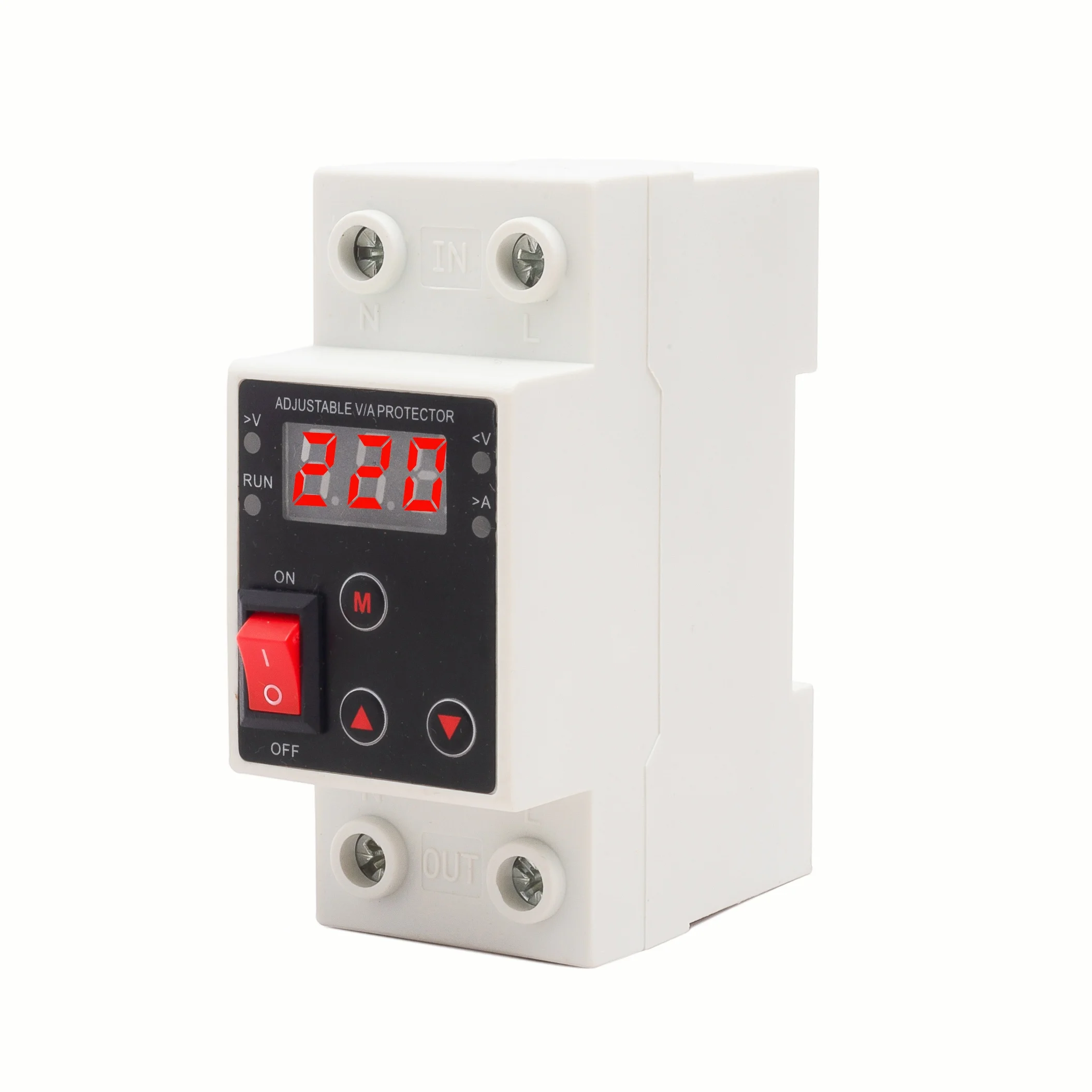 220v Self-reset-type Over-under Voltage Current Limiting Protector ...