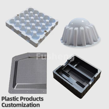 Custom Abs Pet Hips Plastic Products Vacuum Formed Tray Thermoformed ...