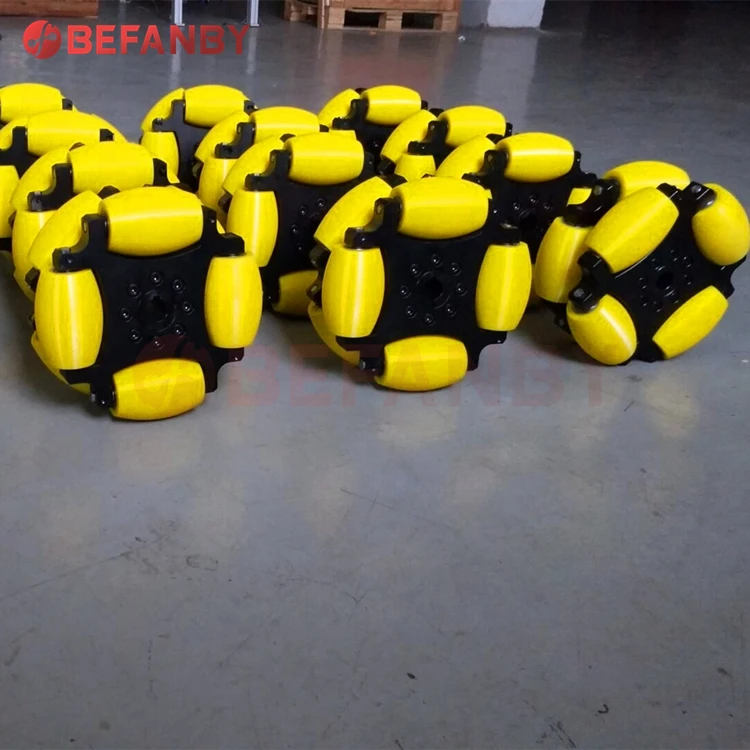 AGV Vehicle with Mecanum Wheels - 4WD Mobile Robotic Platform
