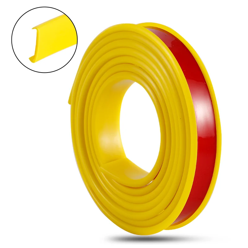 U-shaped Plastic Cabinet Molding Edging Channel Metal Tile PVC U Edge ...