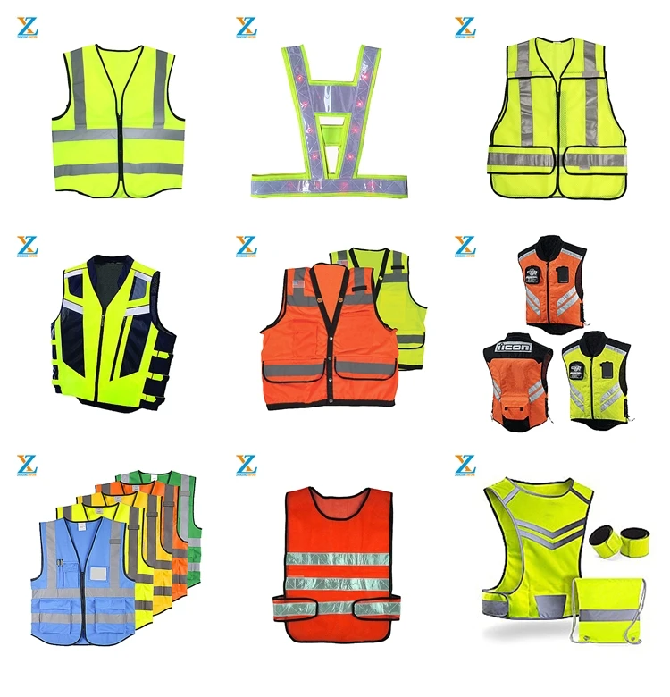 Custom Chaleco De Seguridad Reflective Safety Work Vest Warning ...