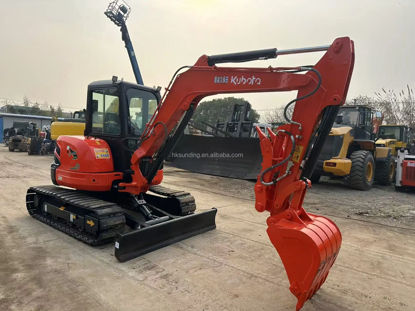 Japan Original Kubota U40 Excavator - 6 Ton Mini Digger