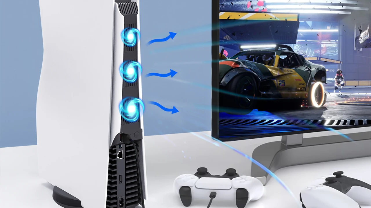 HONSON Wholesale USB Cooling Fan for PS5 - New Accessory