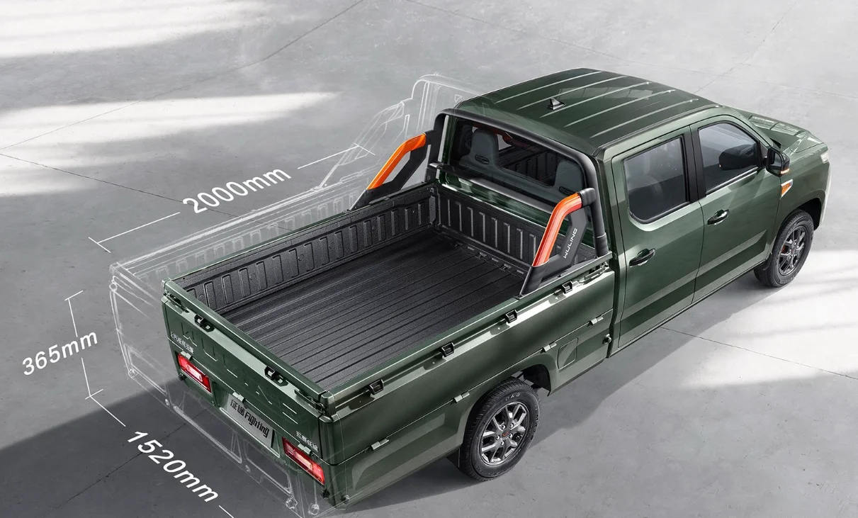 Wuling Journey Zhengtu 1.5l Gasoline Fr 4x4 Pickup Truck 5 Seats Mini ...