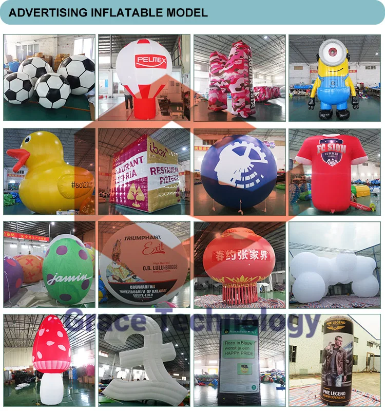 Custom Giant Inflatable Human Model with LED Lights for Party & Event ...