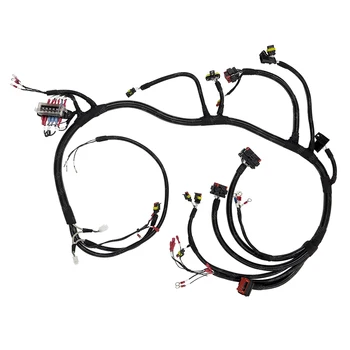 Customized Auto Electrical Wiring Harness Loom Cable Assembly - Buy ...
