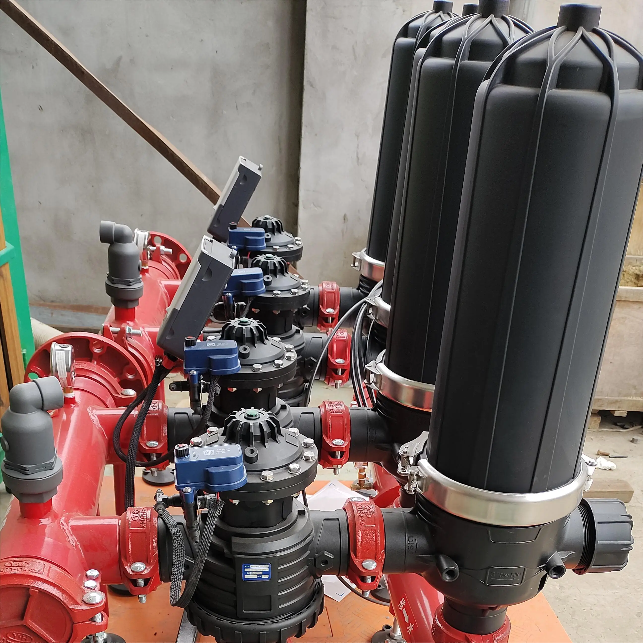 Automatic Flushing Self Cleaning Irrigation Filter Automatic Laminated ...