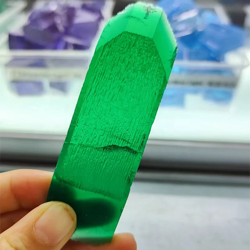 Hydrothermal Emerald Raw Material - Lab Grow Columbia Emerald Rough ...