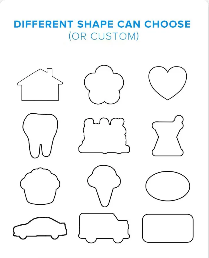 Customized PVC Fridge Magnets - Soft, 3D Shape Magnets