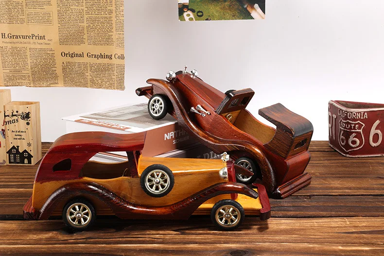 European Style Home Office Window Display Decoration Wood Crafts 12 ...