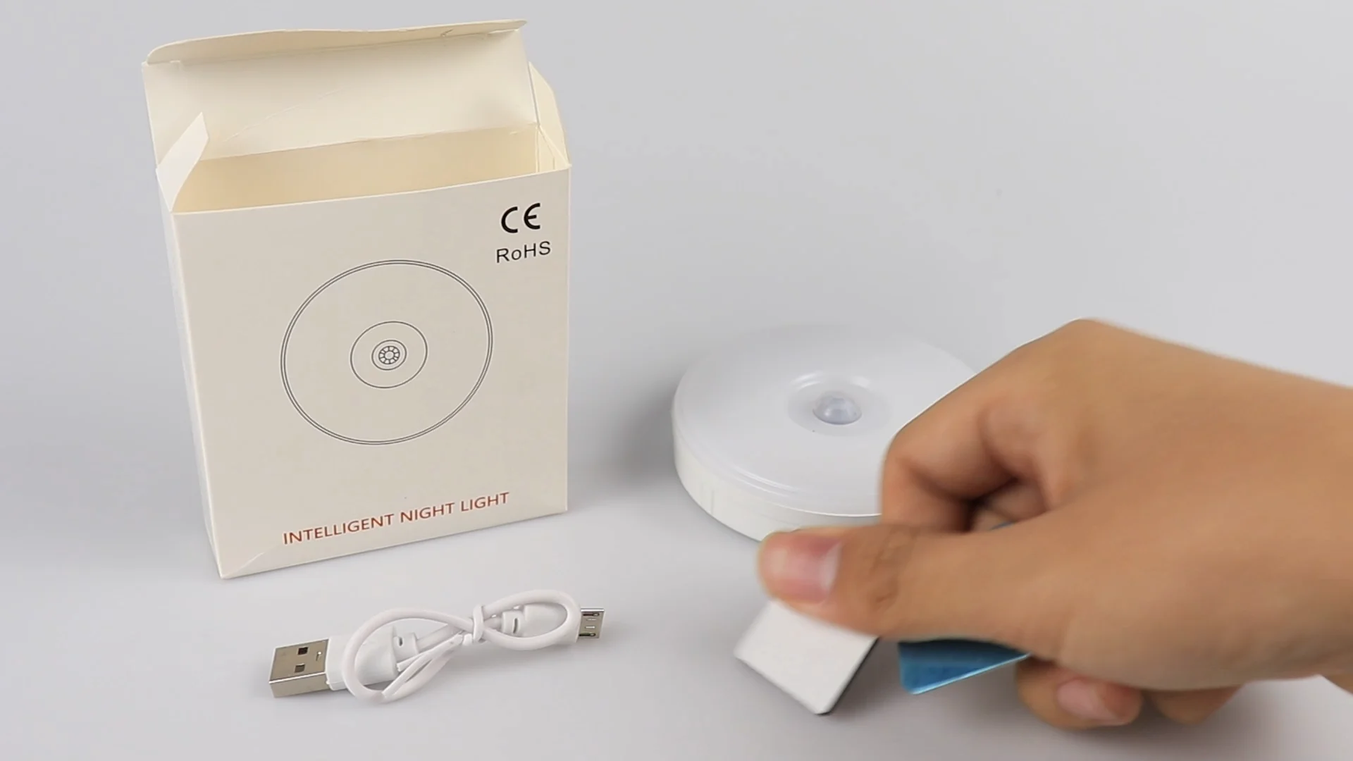 USB Rechargeable Motion Sensor Lights Indoor for Stairs