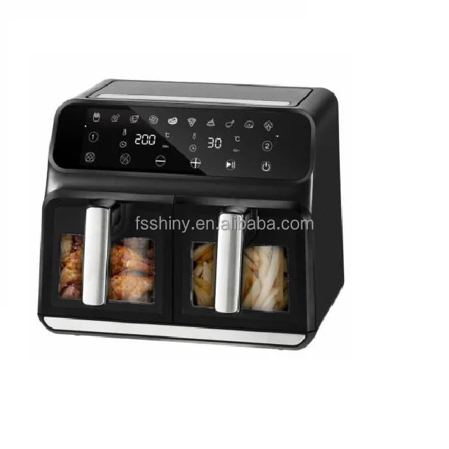 1800w 7l Smart Air Fryer,Touch Control Kitchen Deep Fryer,Non Stick ...