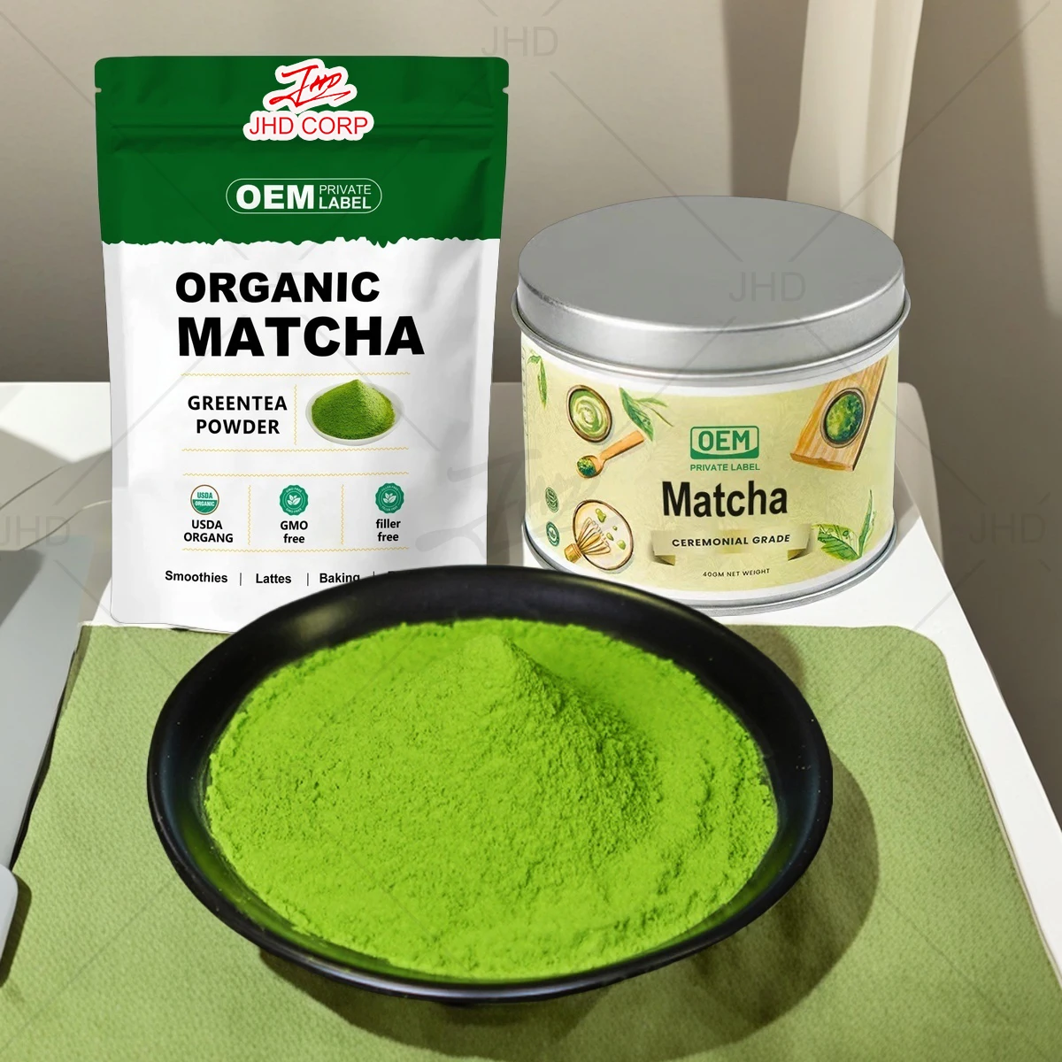 USA & EU Warehouse Shipping During CNY Organic Perfumed Tasty Green Tea ...