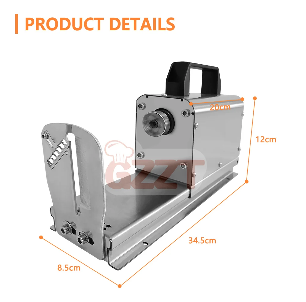 Electric 110V 220v Potato Twister Machine - Curly Fries Cutter