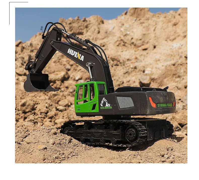 Excavator Toy - 1/18 Scale Remote Control Vehicle for Kids