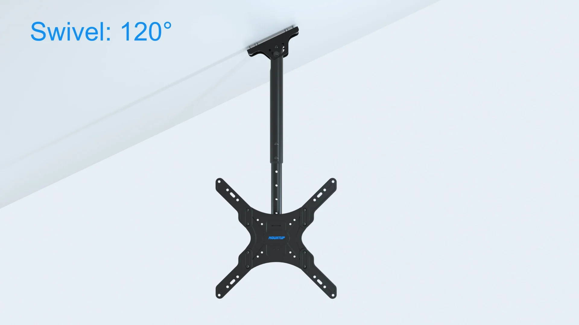 Mountup Multi-directional Adjustment Lifting Tv Ceiling Mount For 24-65 ...
