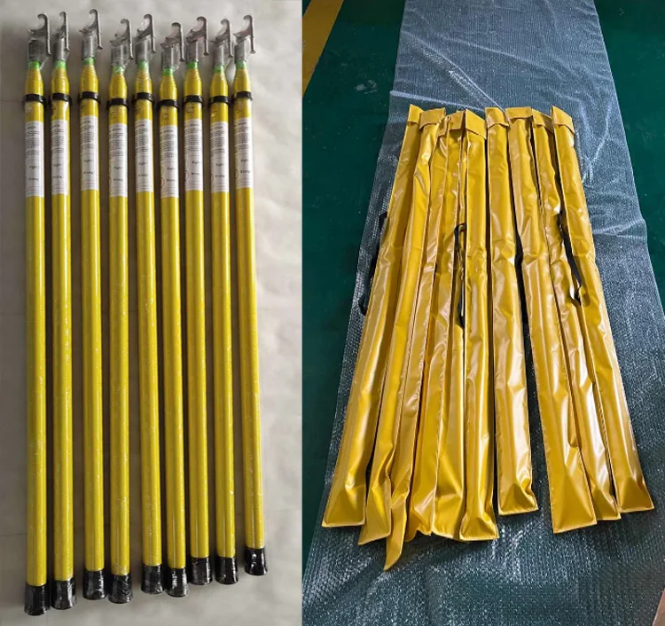High Voltage Power Line Extendable Triangle Insulation Telescopic Hot ...