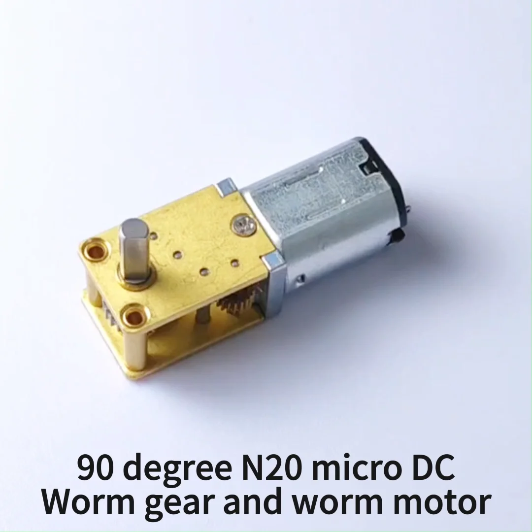 1218-n20 Metal Gear Horizontal Worm Gear Reducer Centered Dc Brush ...