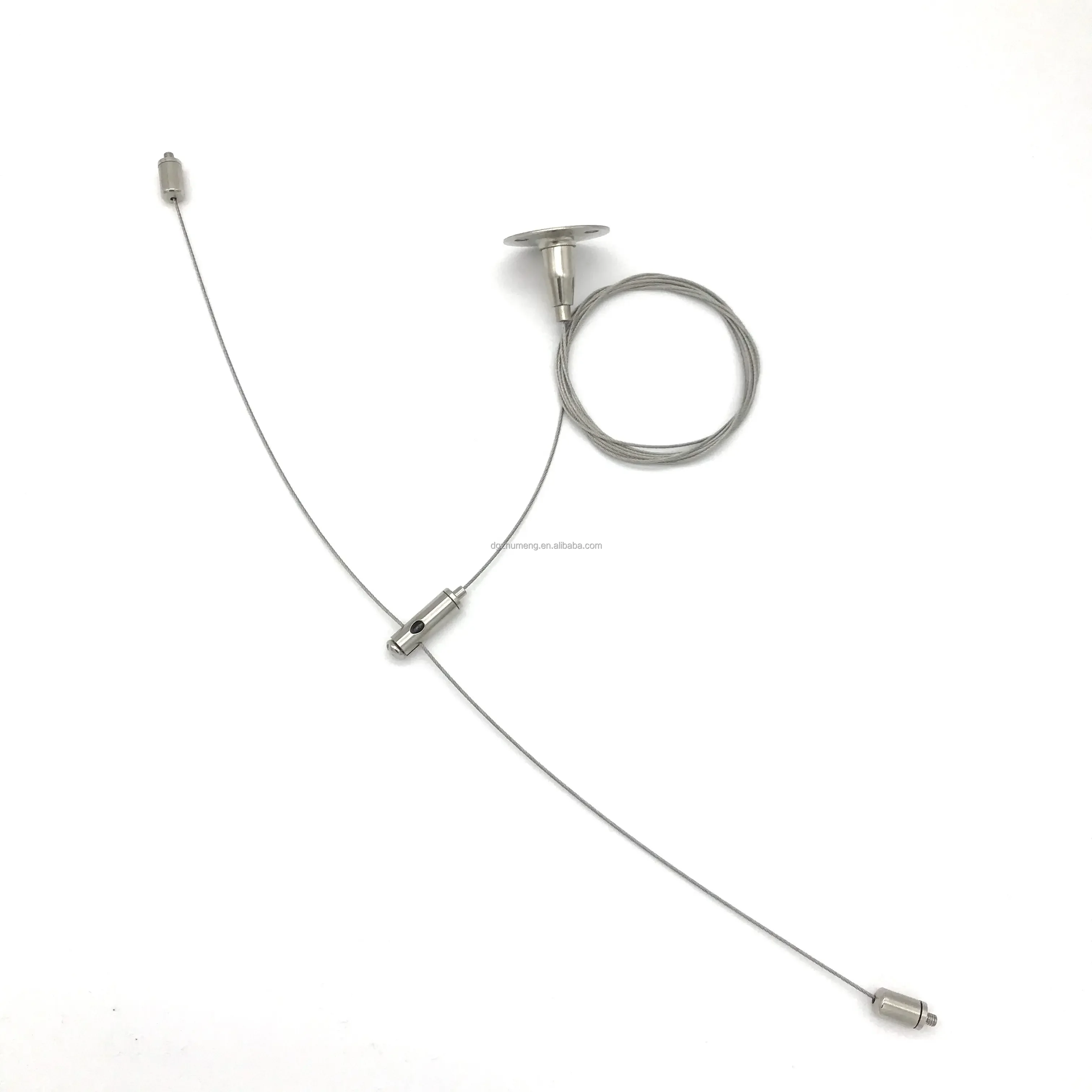 Cable Gripper Ceiling Suspended Steel Cable Wire Rope Clip For Led ...