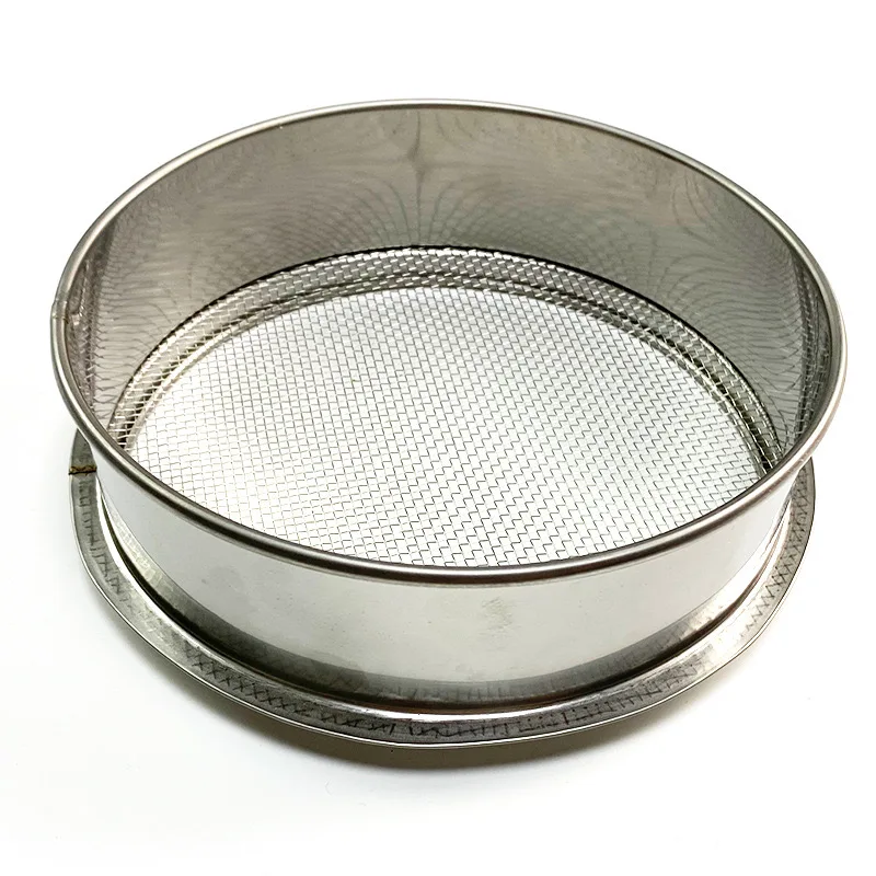 304 Stainless Steel Strainer Powder Sifter Ultra-fine 40 60 Mesh Flour ...