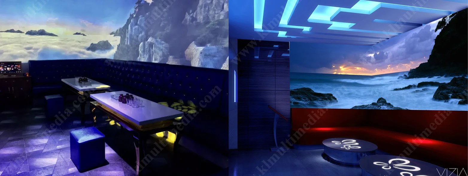 Cave Interactive - 360 Projection Room with Holographic Magic