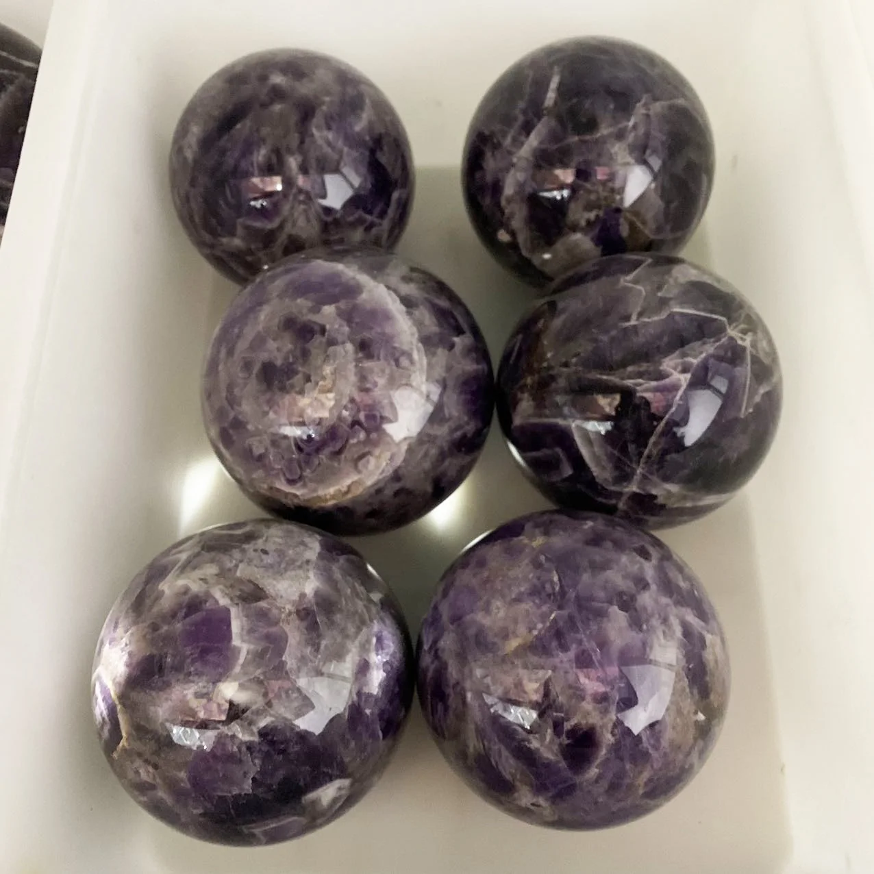 Wholesale Natural Healing Stones Crystal Ball Dream Amethyst Sphere ...
