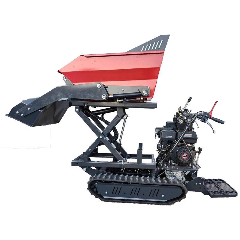 Mini Crawler Dumper Multifunctional Tracked MINI Dumper with Excavator ...