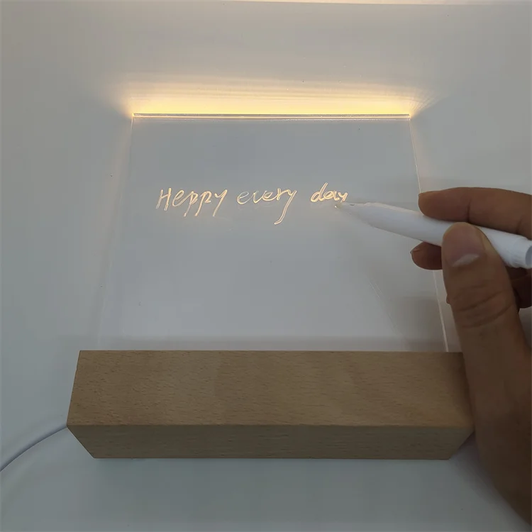 Wholesale Graffiti Memo Bulletin Board with LED Night Light